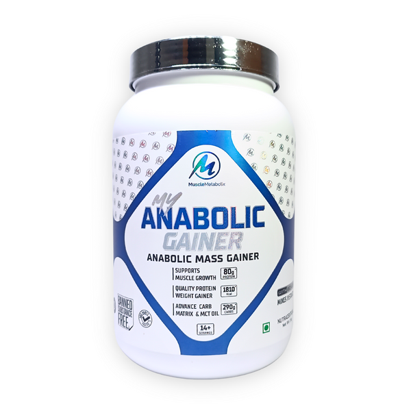 Muscle Metabolix Anabolic Mass Gainer 1 Kg – Anandit Nutrition